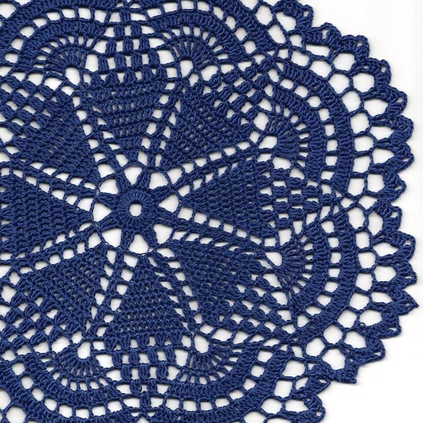 Blue Paper Doilies - Etsy