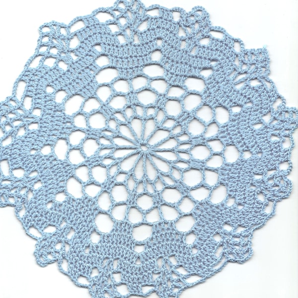 Blue Paper Doilies - Etsy