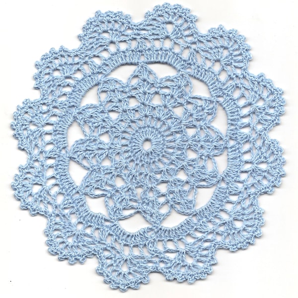 Blue Doilies - Etsy