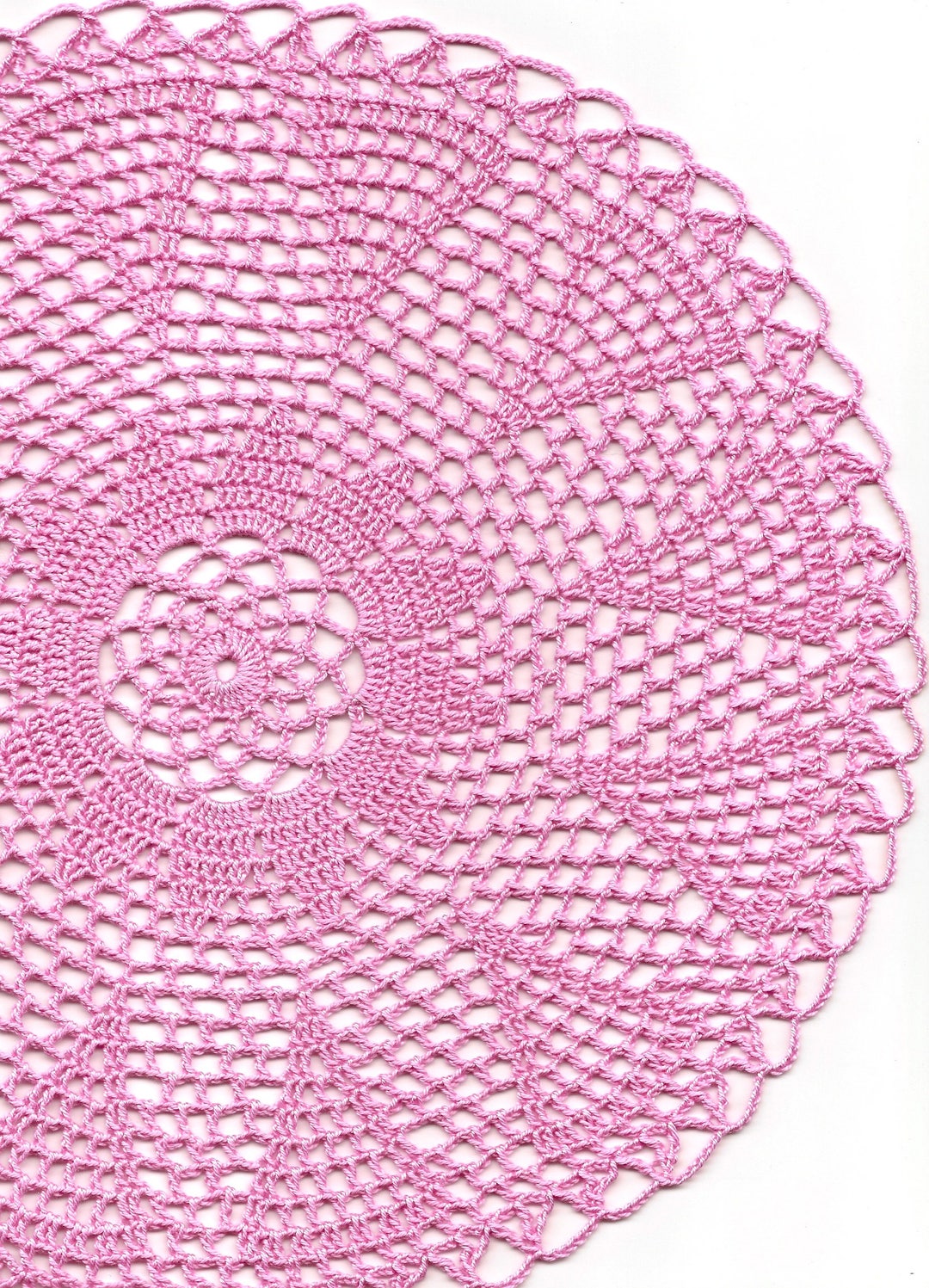 Crochet Doily Lace Lacy Doilies Wedding Decoration Home Decor Flower ...