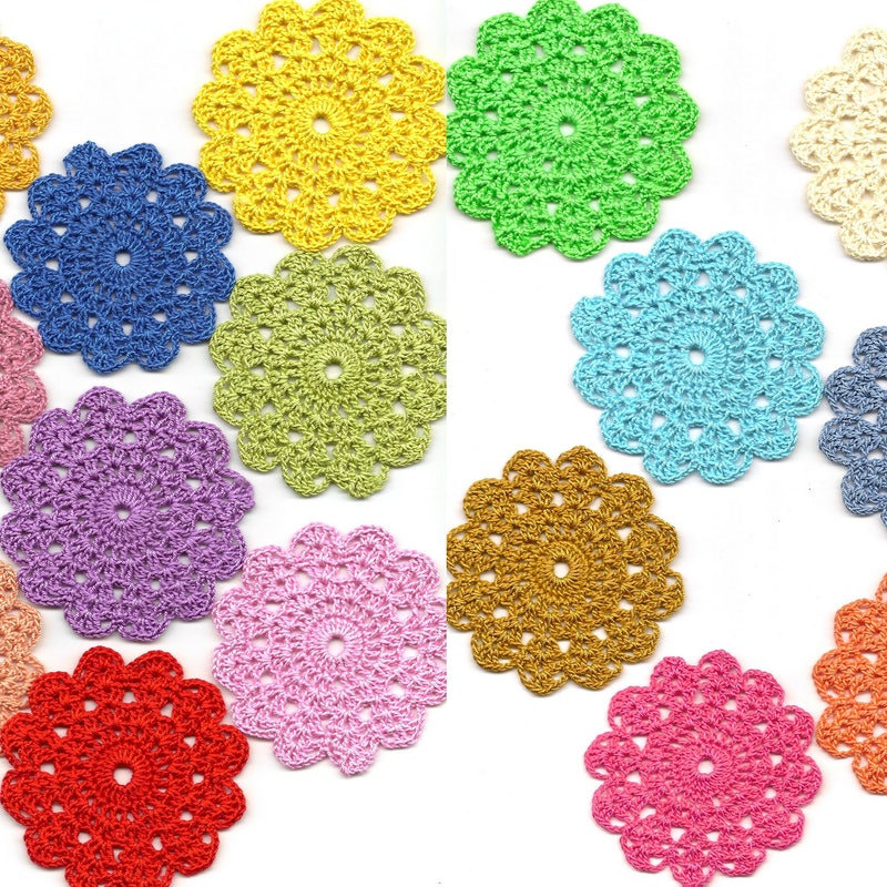 Colored Doilies - Etsy