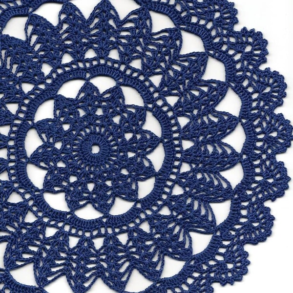 Blue Paper Doilies - Etsy