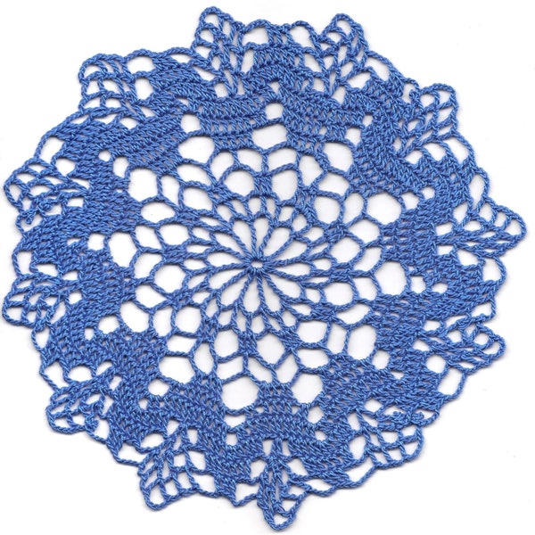 Blue Paper Doilies - Etsy