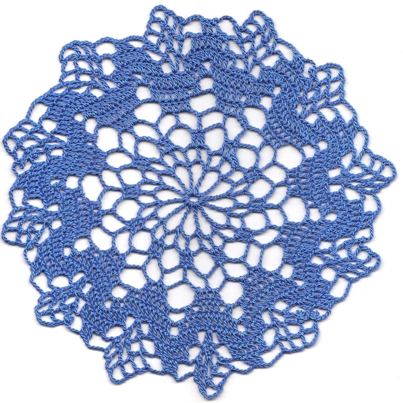 Blue Doilies - Etsy