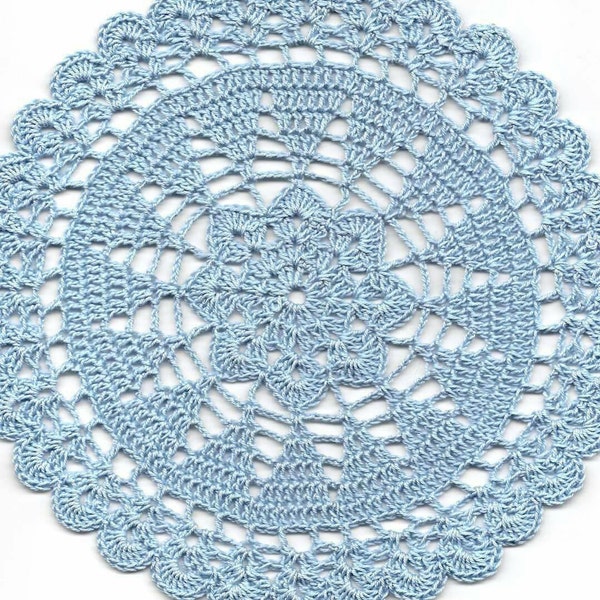 Blue Doilies - Etsy