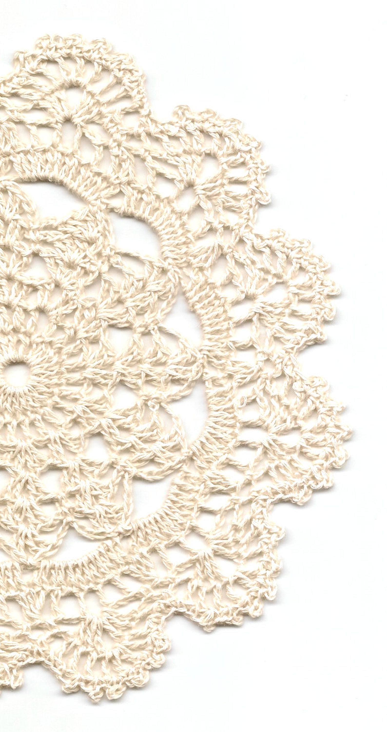 Eco Friendly Crochet Doily Lace Lacy Doilies Elegant Linen | Etsy