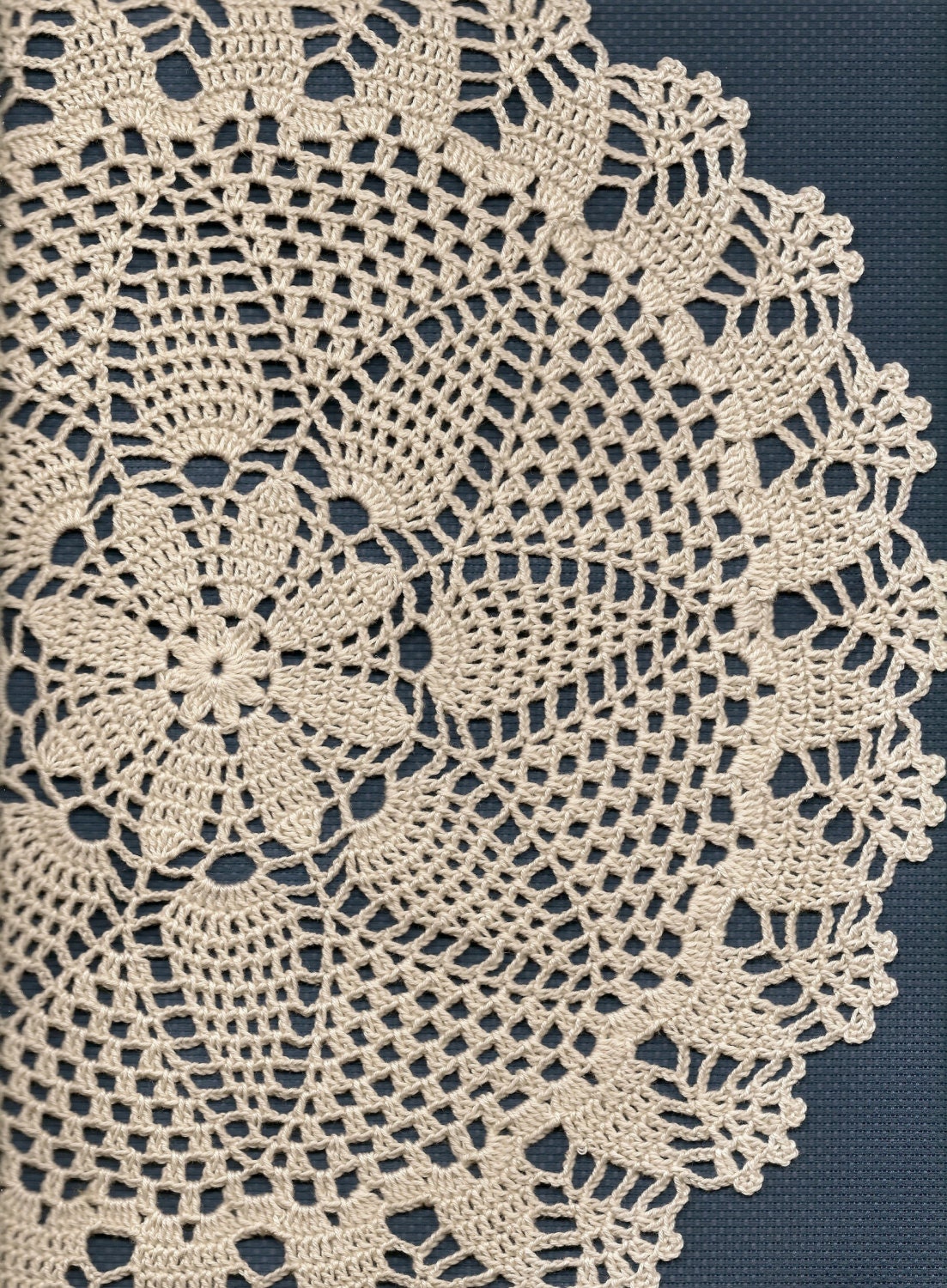 Crochet Doily Vintage Wedding Doilies Handmade Round Home | Etsy