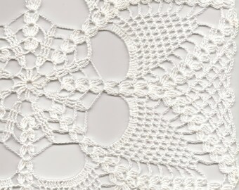 Crochet Doilies Crocheted Lace Doily Rustic Farmhouse Vintage | Etsy