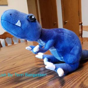 Sewing PDF Pattern T-rex Plush (download) - Etsy