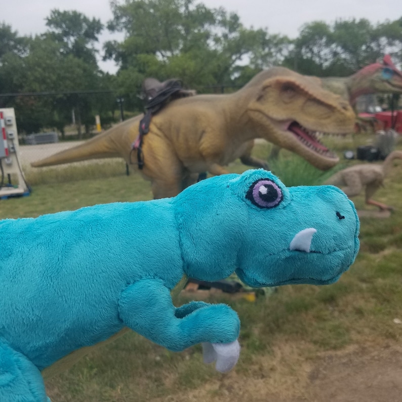 Sewing PDF Pattern T-rex Plush download - Etsy Denmark