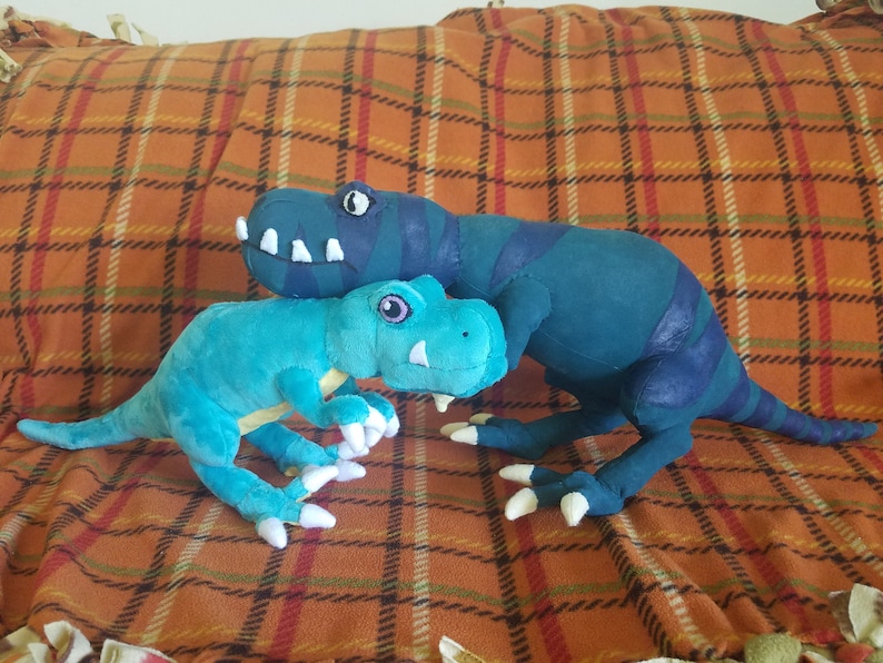 Sewing PDF Pattern T-rex Plush download - Etsy India
