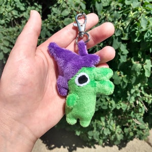 Inspired Glep Plush Keychain Smiling Friends - Etsy