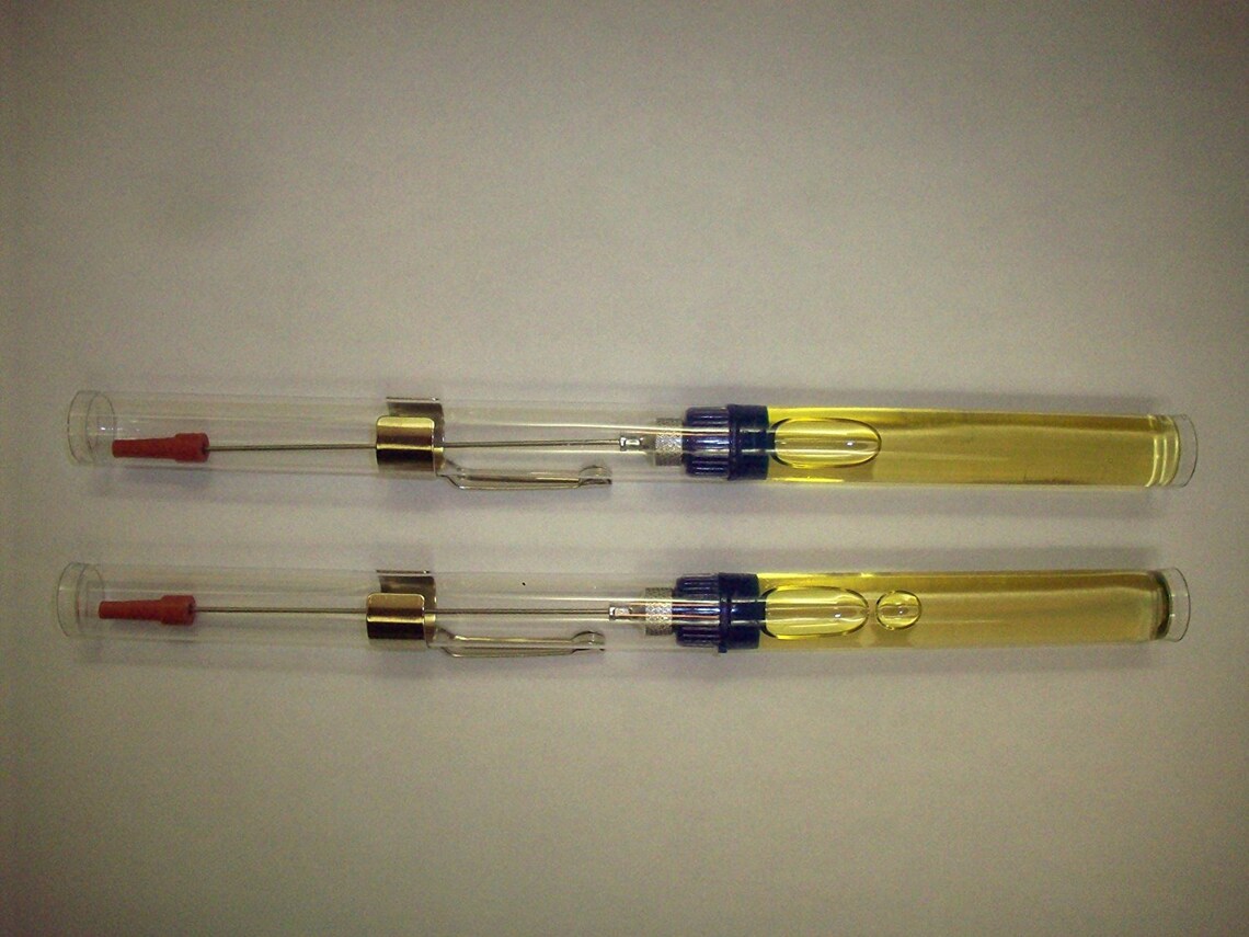 2 Pack Clock Oil Pen Oiler With 3 1/4" Needle - Etsy