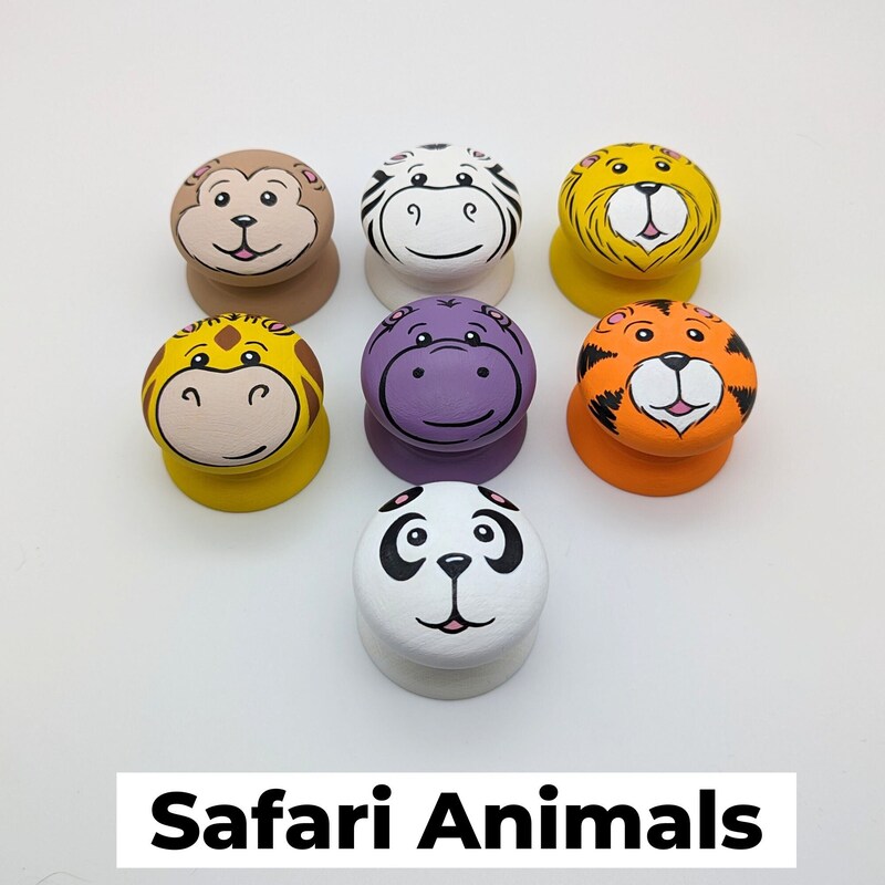 Safari Knobs - Etsy UK