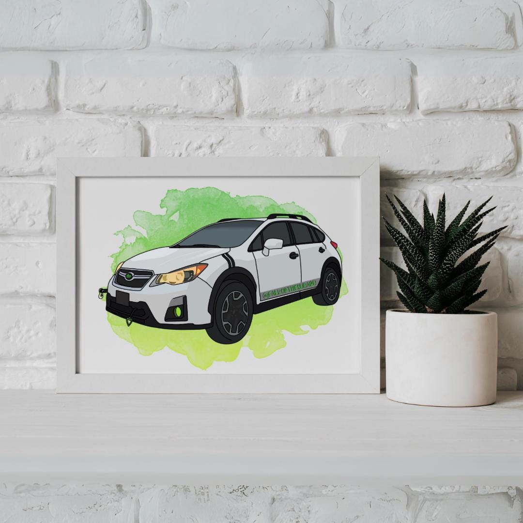 Custom Car Portrait - Etsy