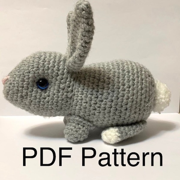 Crochet Realistic Rabbit - Etsy