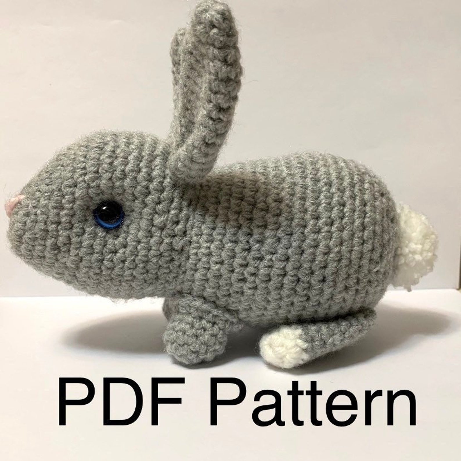 Crochet Bunny Pattern Crochet Rabbit Pattern Realistic - Etsy
