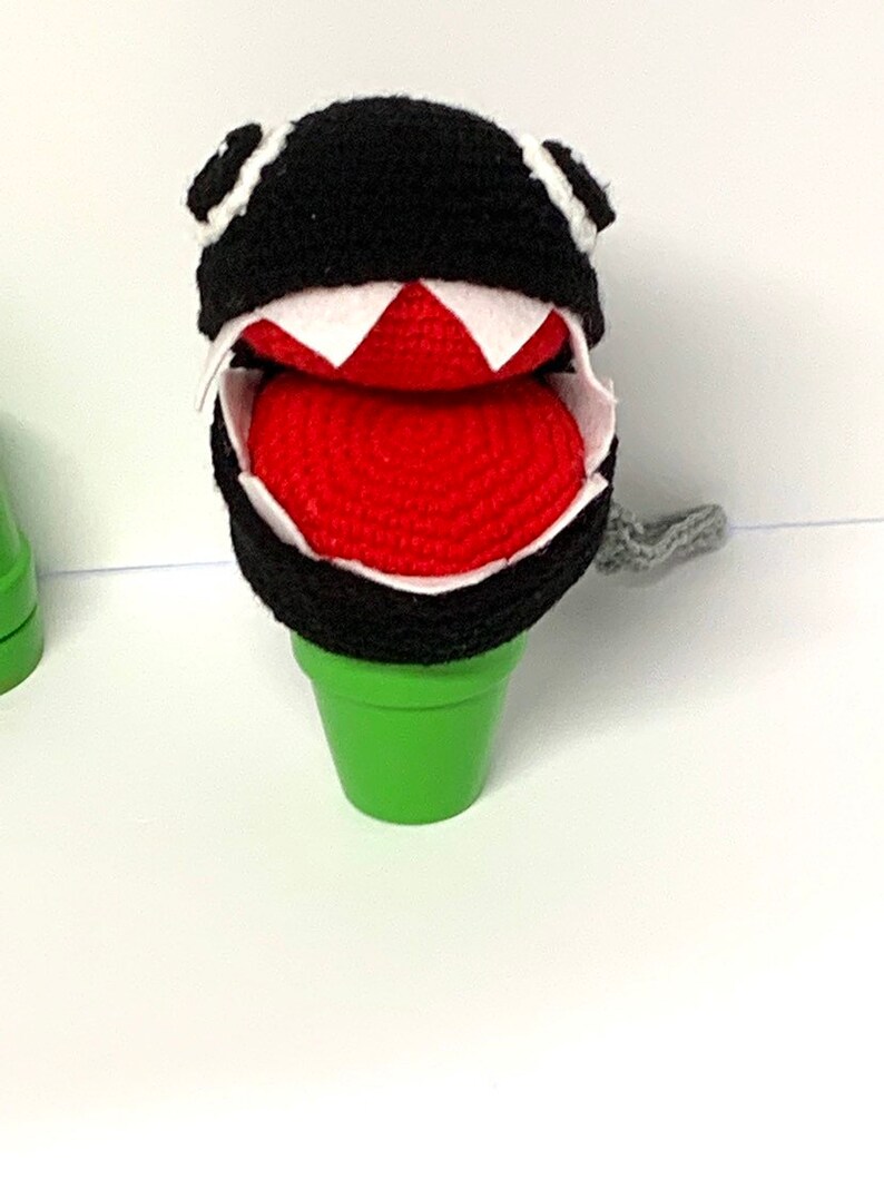 Super Mario Crochet Chain Chomp Pattern Chompy Plush Pattern - Etsy