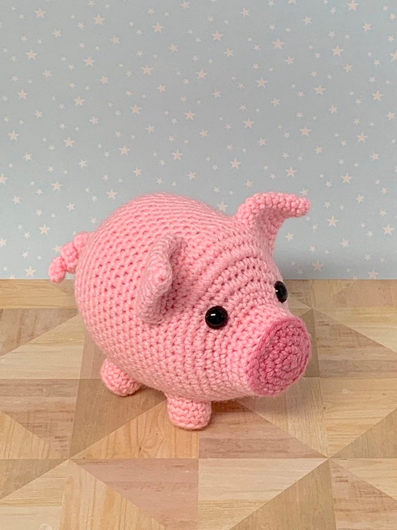Toys & Games Stuffed Animals & Plushies Pig,Pig Toy Custom Made,Pig ...