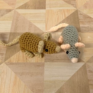 Crochet Mouse Pattern - Realistic Crochet Baby Mouse Pattern - Crochet ...