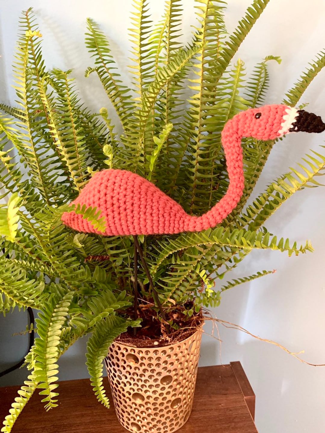 Indoor Flamingo Planter Decoration Flamingo Decoration - Etsy