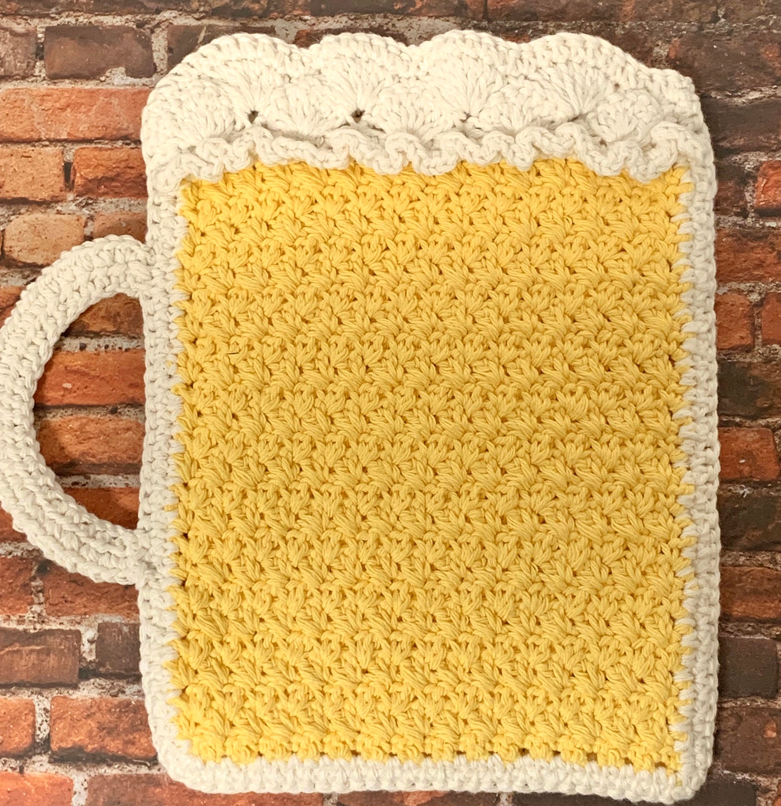 Beer Mug Placemat Pattern Beer Beverage Hot Pad Pattern - Etsy