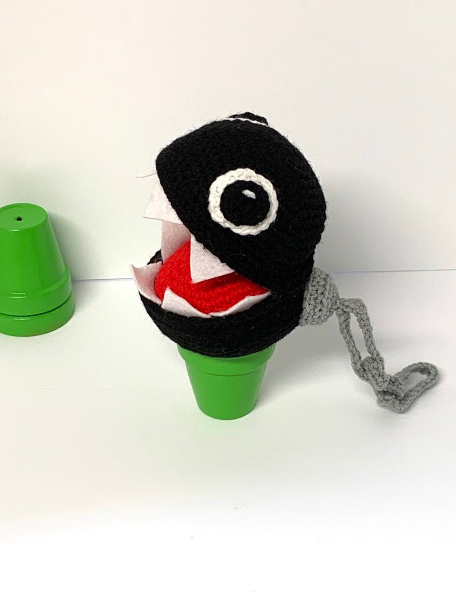 Super Mario Crochet Chain Chomp Pattern Chompy Plush Pattern - Etsy