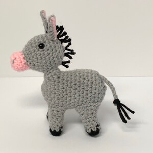 Crochet Mini Animals Pattern - Crochet Farm Animals, Crochet Pig ...