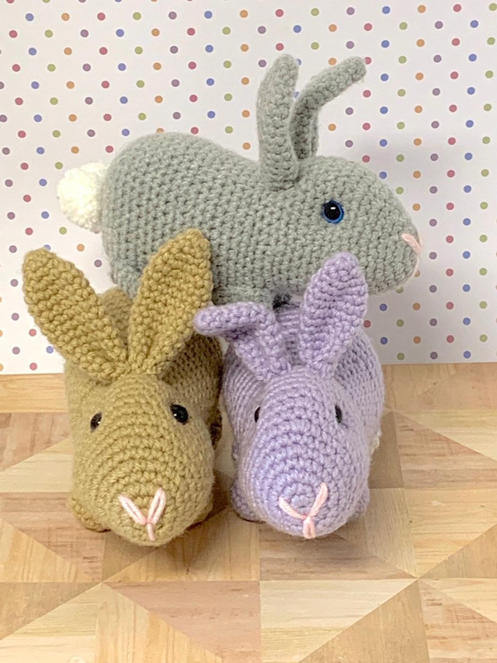 Crochet Bunny Pattern - Crochet Rabbit Pattern - Realistic Crochet ...