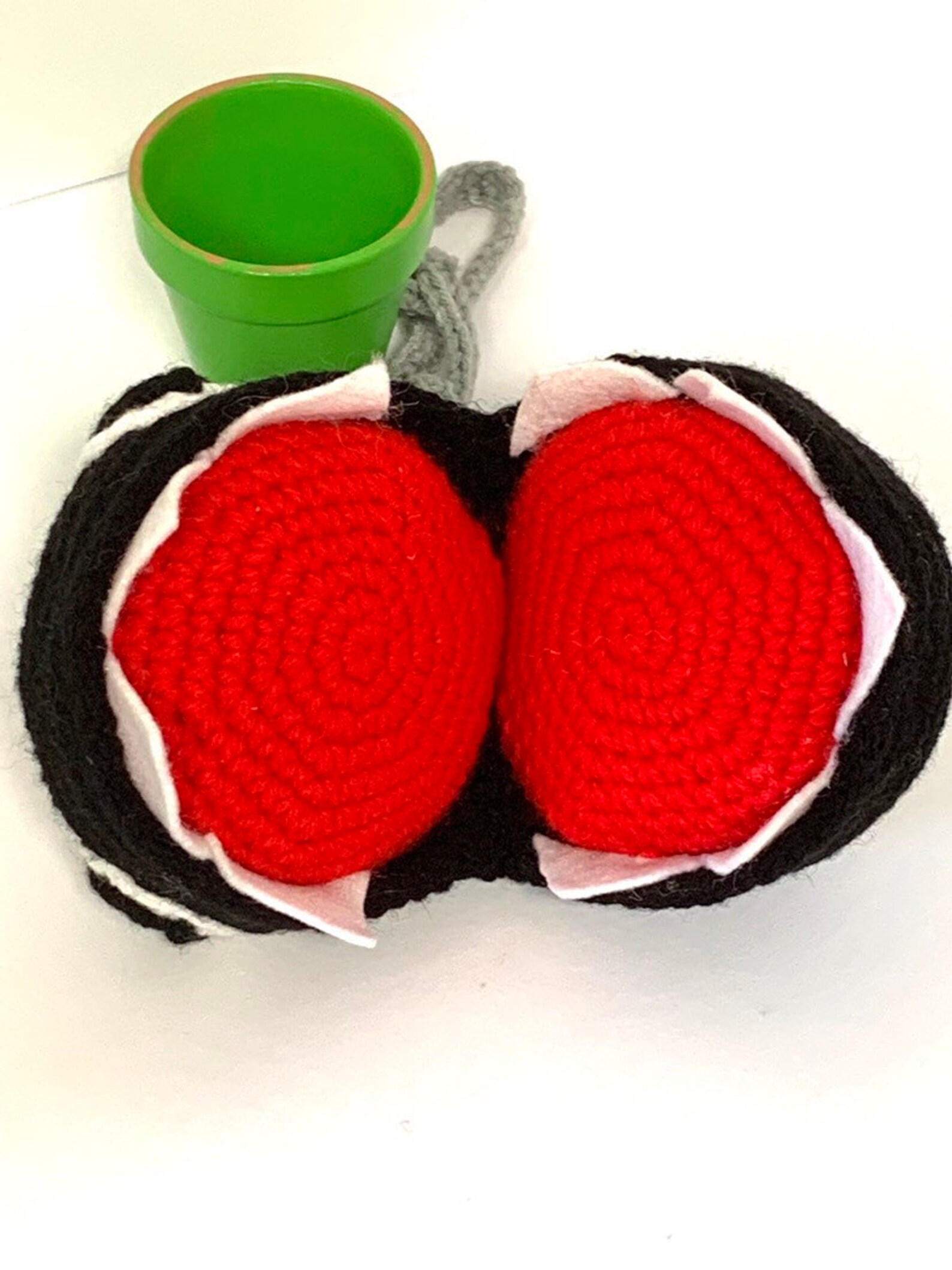 Super Mario Crochet Chain Chomp Pattern Chompy Plush Pattern - Etsy