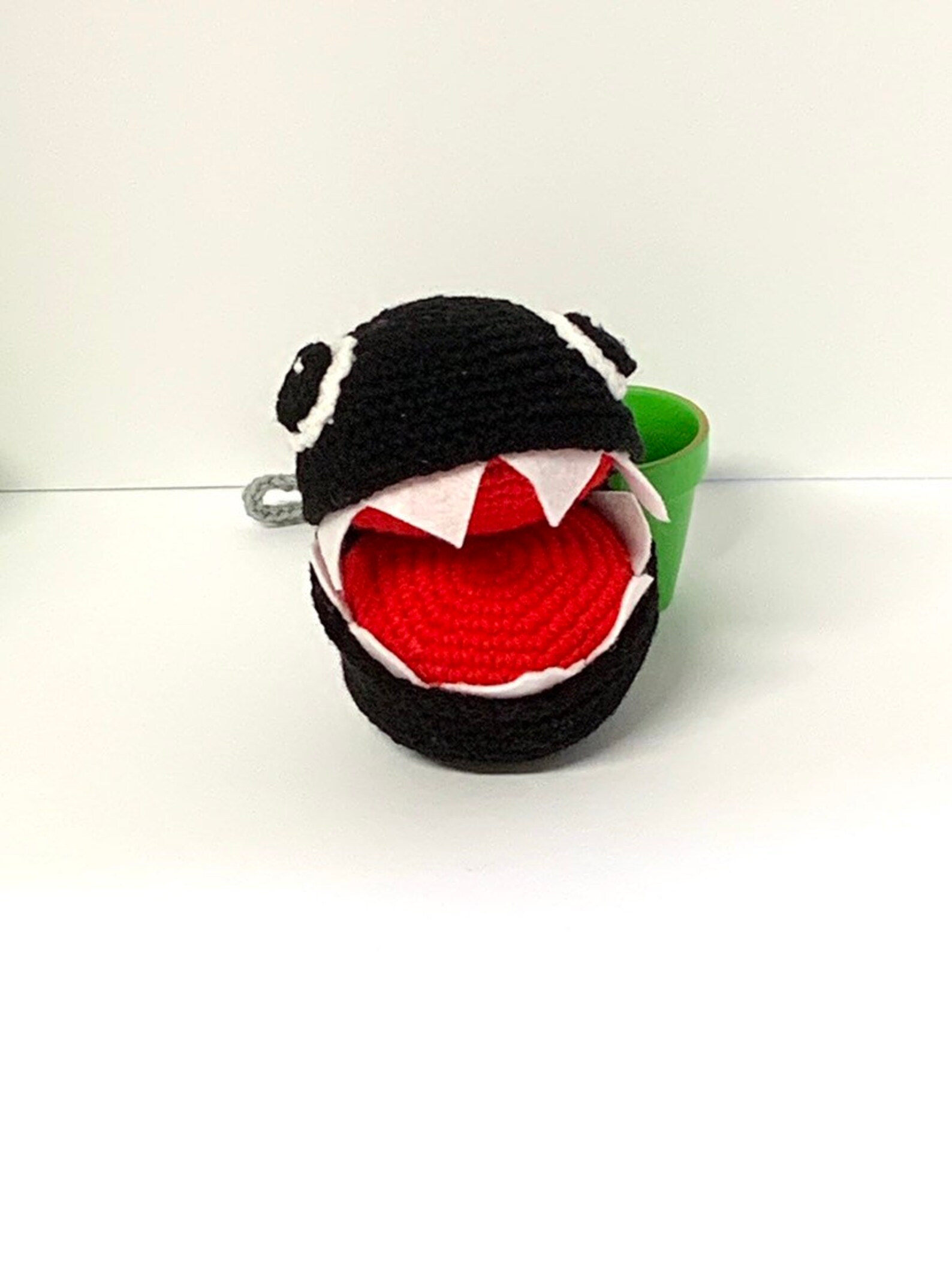 Super Mario Crochet Chain Chomp Pattern - Chompy Plush Pattern - Super ...