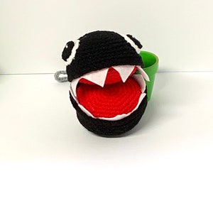 Super Mario Crochet Chain Chomp Pattern - Chompy Plush Pattern - Super ...