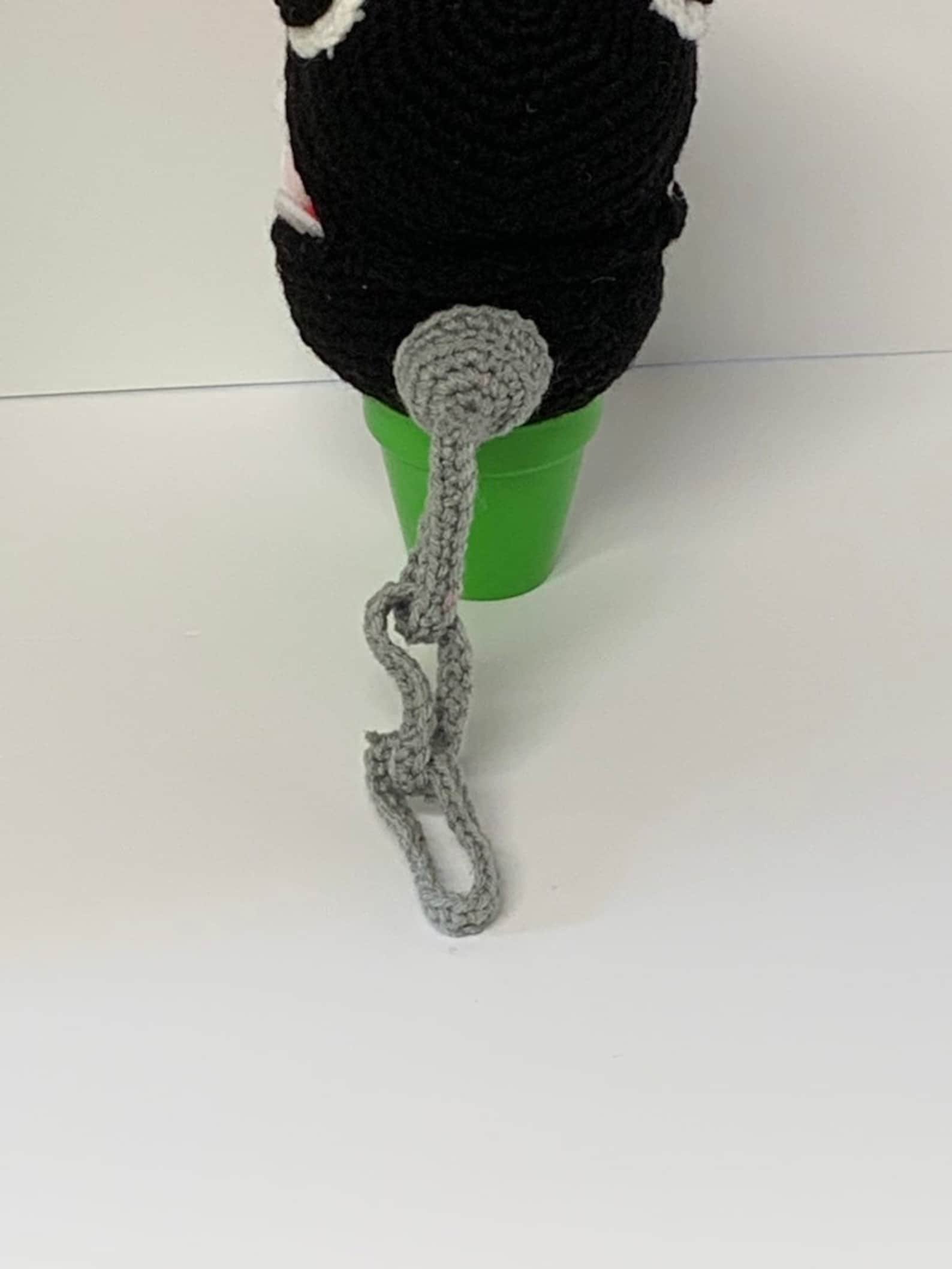 Super Mario Crochet Chain Chomp Pattern - Chompy Plush Pattern - Super ...
