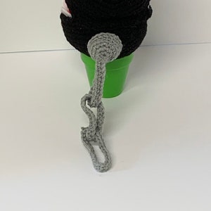 Super Mario Crochet Chain Chomp Pattern - Chompy Plush Pattern - Super ...