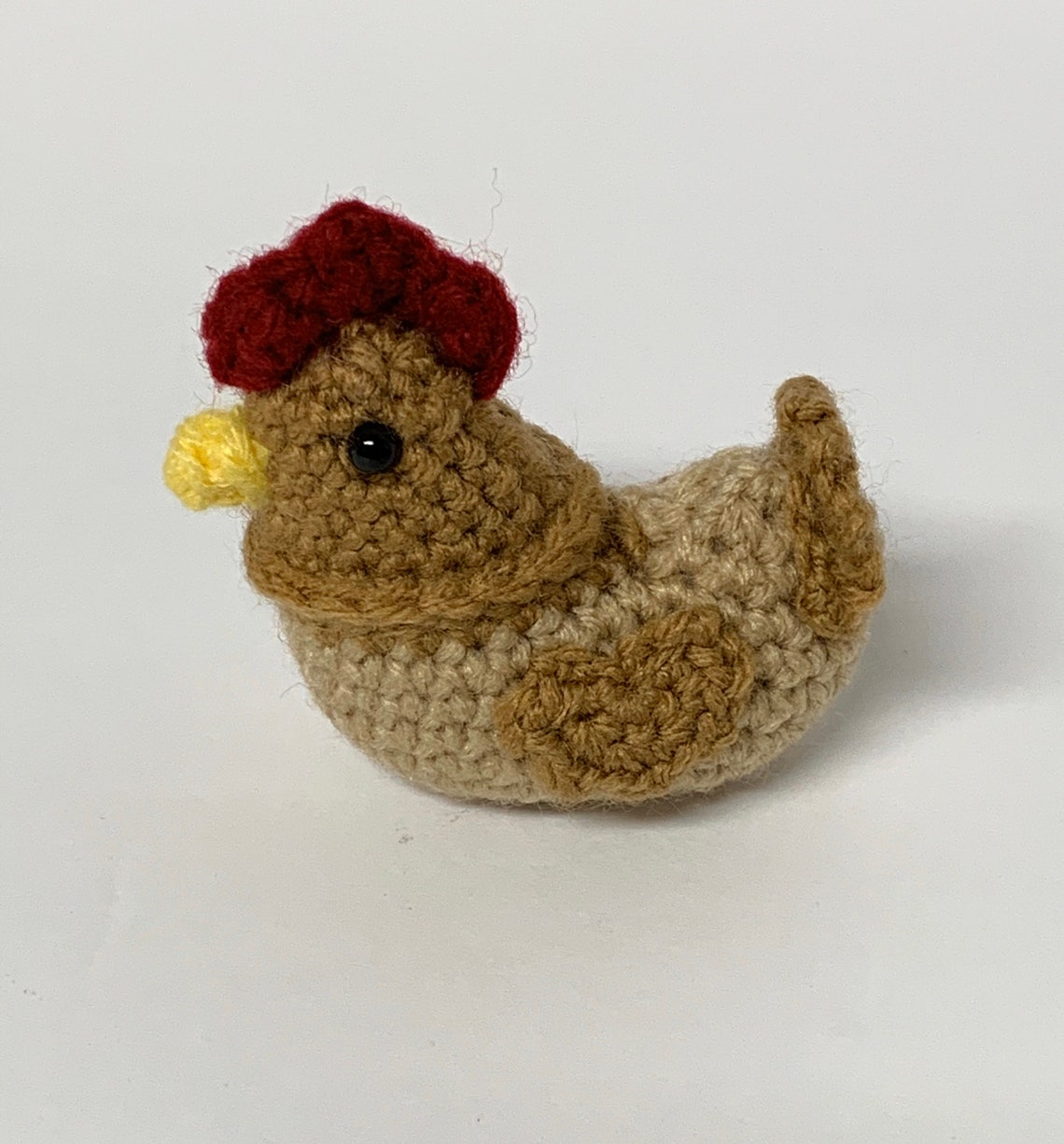 Crochet Chicken Pattern Crochet Mini Chicken Pattern Small - Etsy