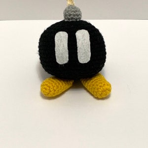Super Mario Bomb Pattern - Wind up Bomb - Crochet Super Mario Pattern ...