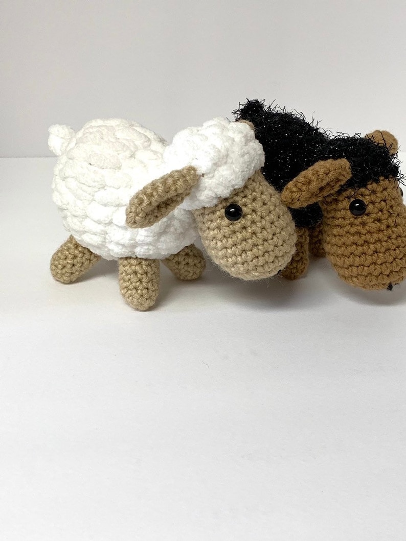Crochet Sheep Pattern - Crochet Mini Lamb Pattern - Etsy UK