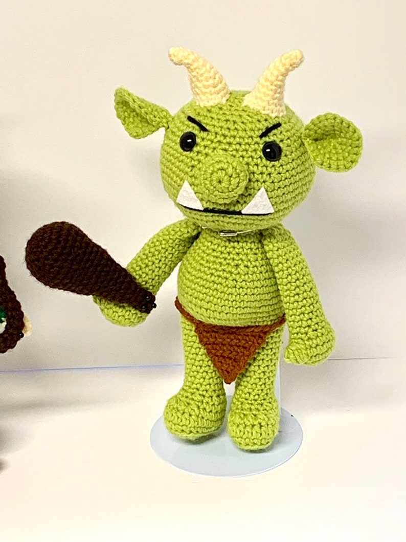 Crochet Ogre and Robin Hood Pattern Crochet Monster and Hero - Etsy