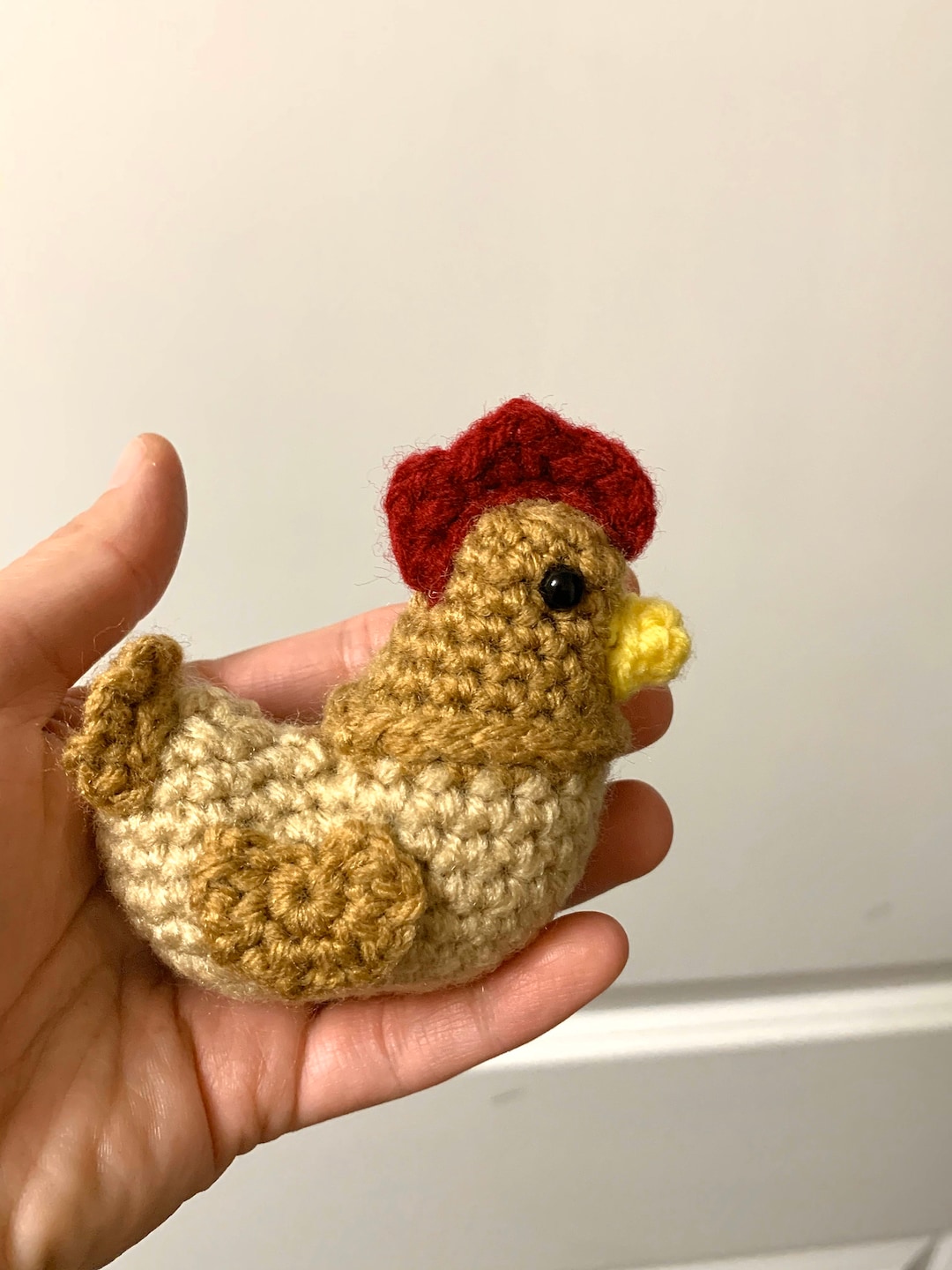 Mini Chicken Plush Doll - Chicken Little Toy - Little Hen Stuffed Doll ...