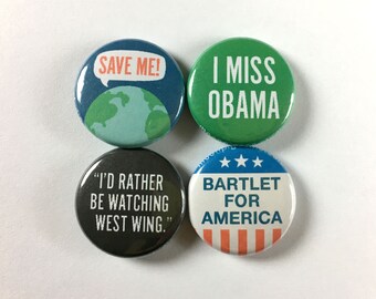 Democratic Buttons - Etsy