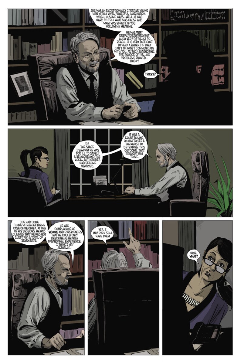 Stay Awake 3 Psychological Horror Comic Series - Etsy