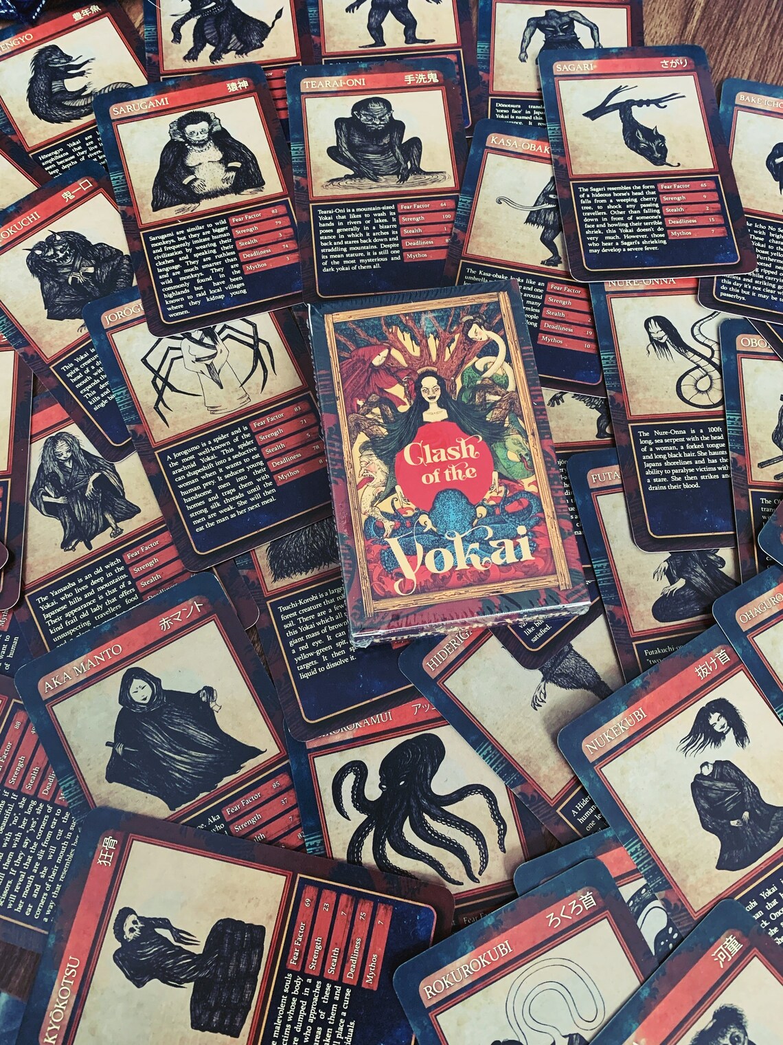 Clash of the Cryptids & Clash of the Yokai Bundle A Card - Etsy