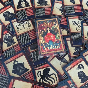 Clash of the Cryptids & Clash of the Yokai Bundle | A Card Playing Battle Game - Etsy