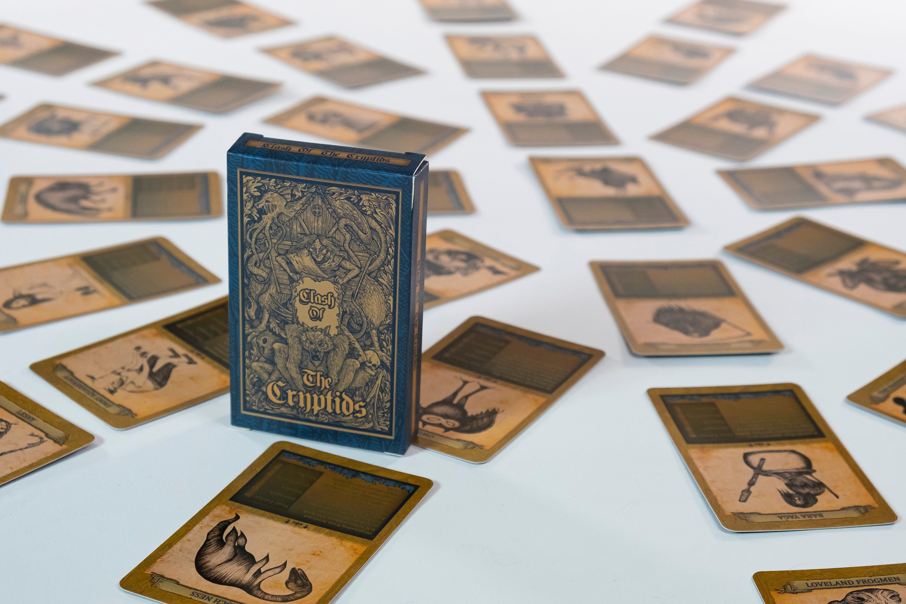 Clash of the Cryptids A Card Playing Battle Game - Etsy Australia