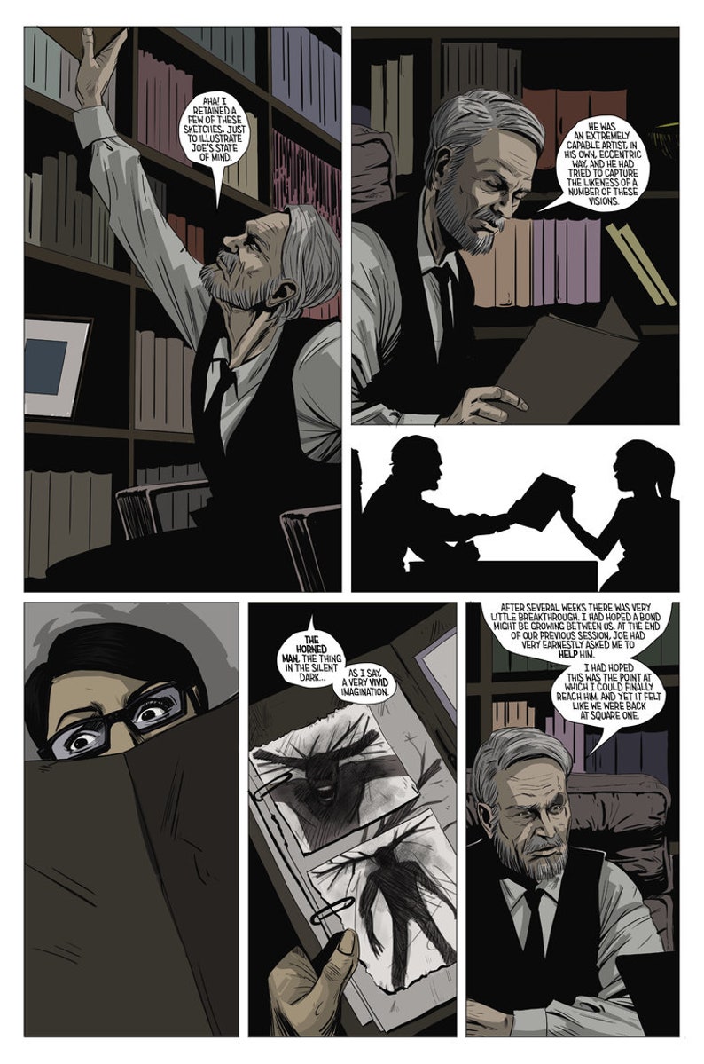 Stay Awake 3 Psychological Horror Comic Series - Etsy