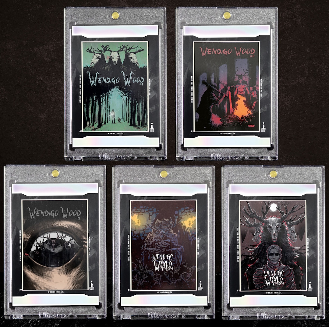 Wendigo Wood - Trading Cards [ PACK 1 ] - Etsy