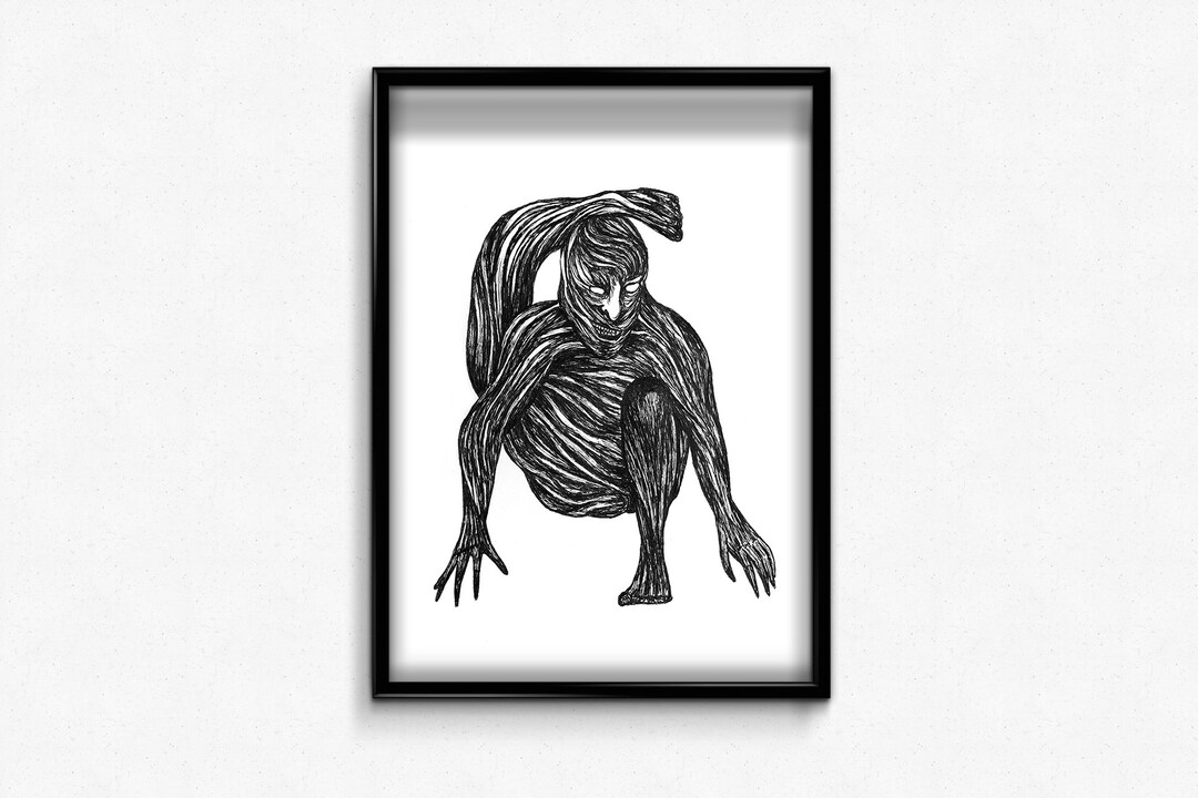 IMBUNCHE Cryptid - A5 Print - Etsy