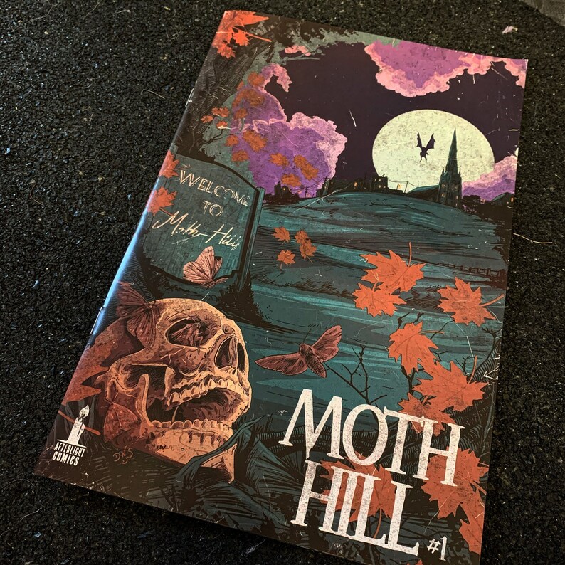 Moth Hill #1 - A Mothman Horror Comic Series - Etsy