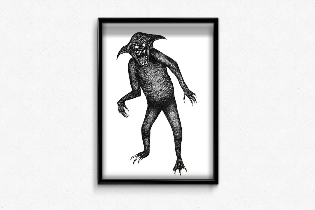 DREKAVAC Cryptid - A5 Print - Etsy