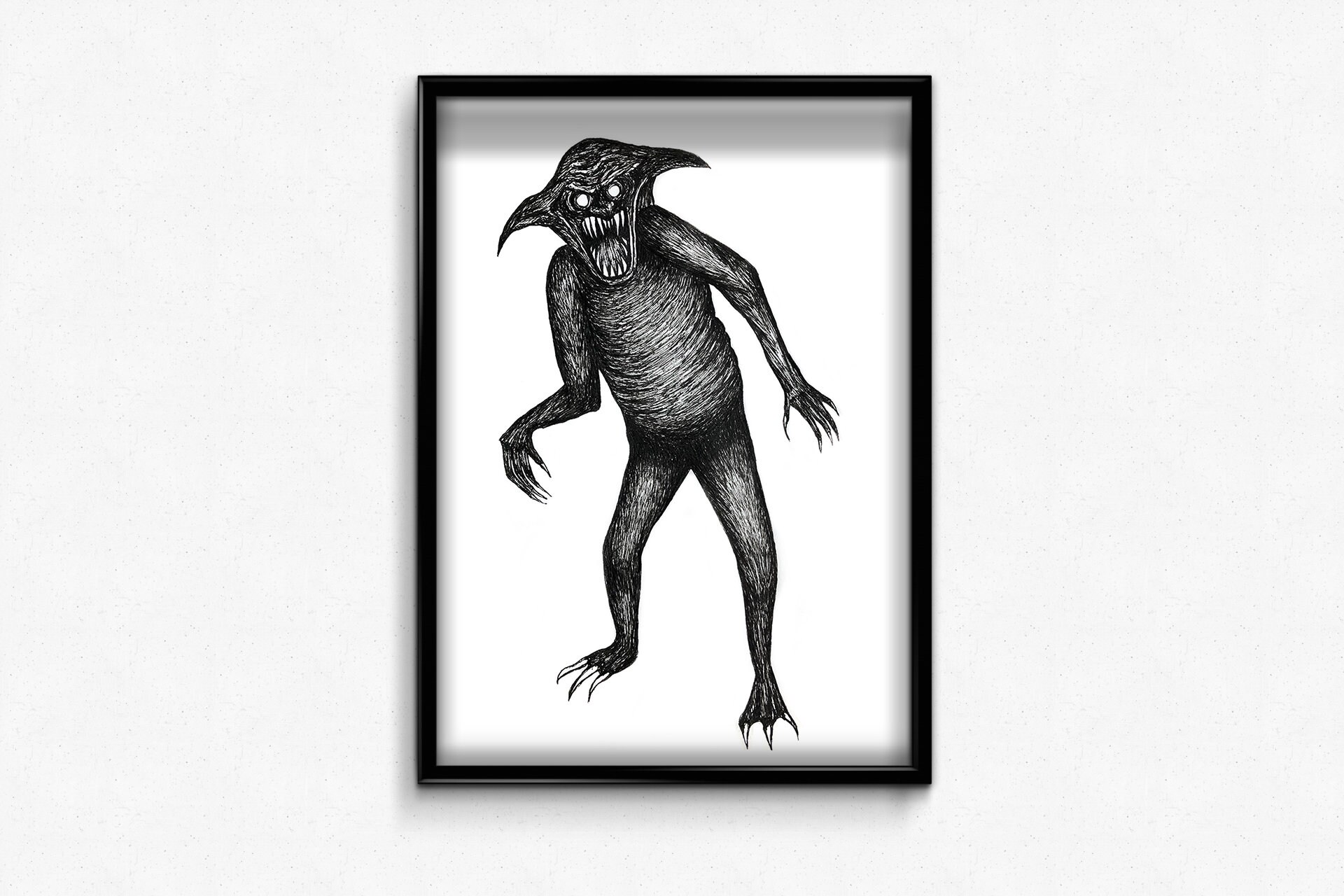 DREKAVAC Cryptid - A5 Print - Etsy